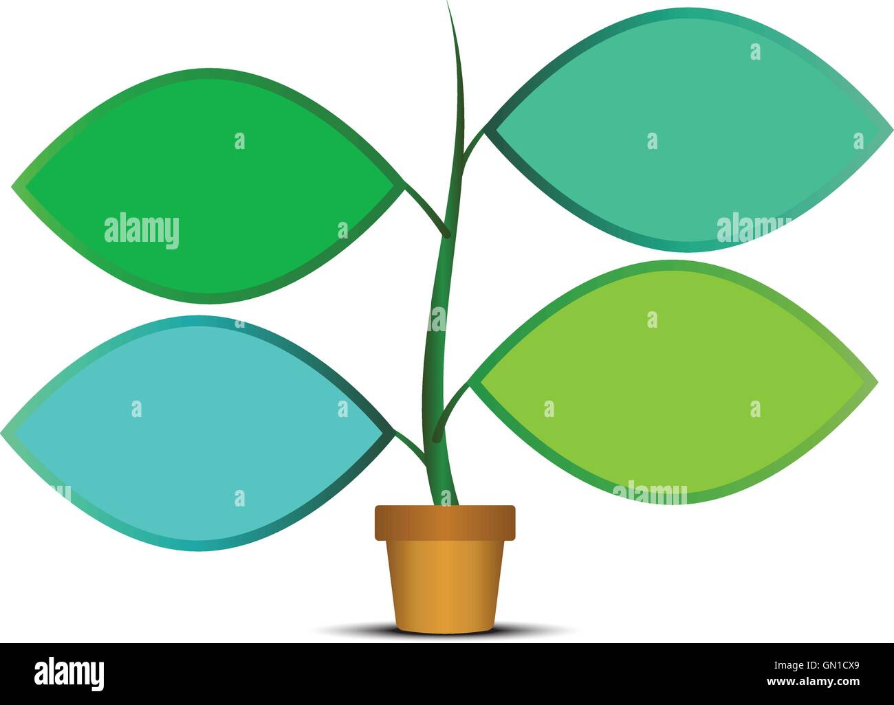 The number tree Stock Vector Images - Alamy