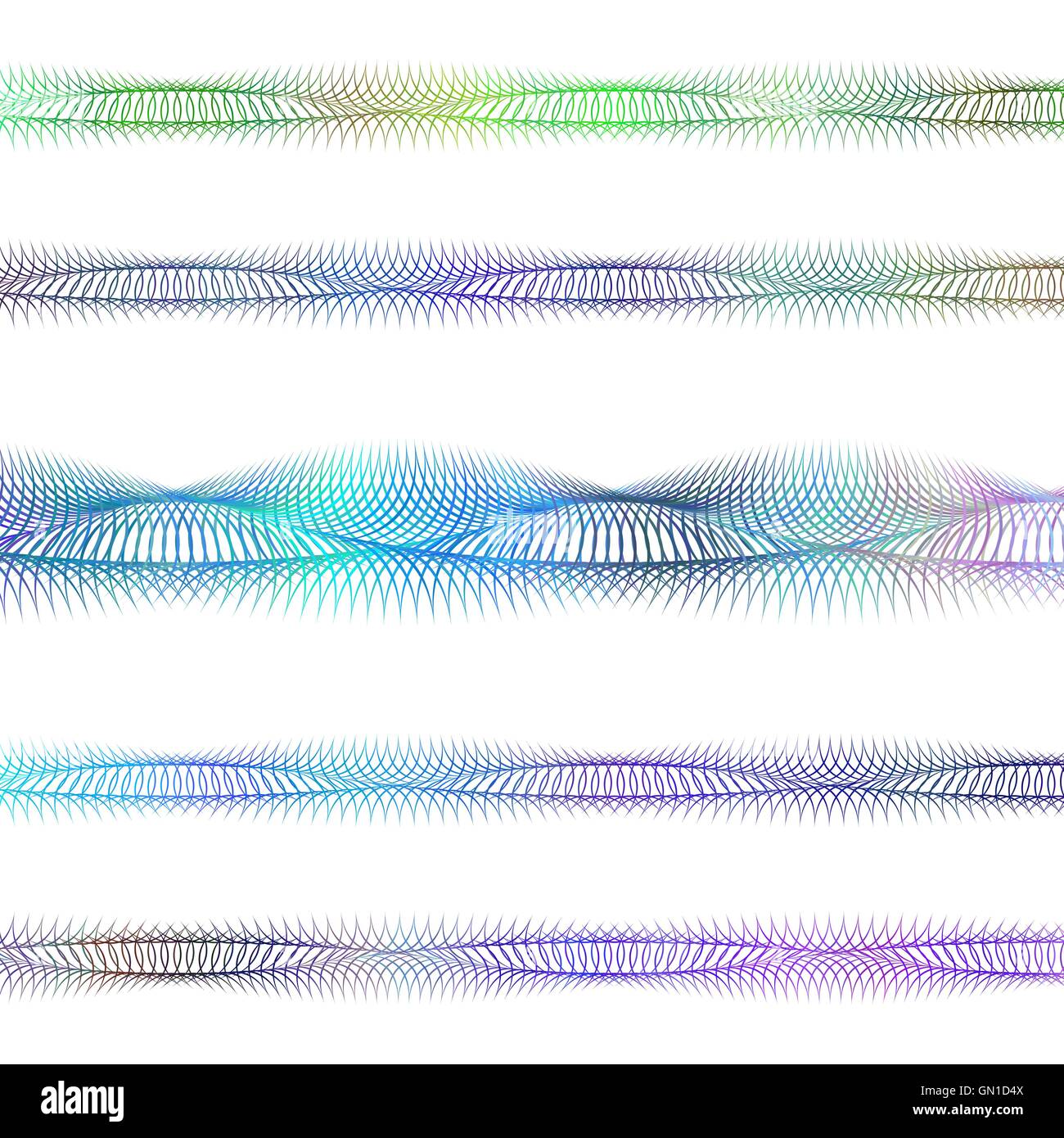 Color page text divider line set Stock Vector Image & Art - Alamy