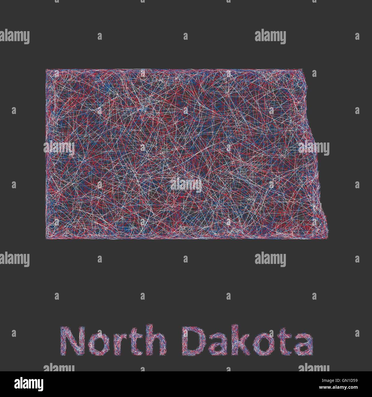 Usa north dakota fargo Stock Vector Images - Alamy