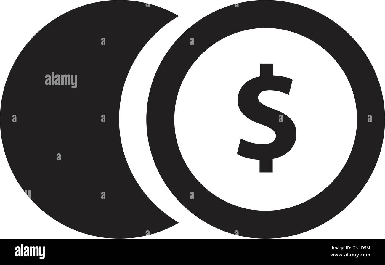 Coin icon hi-res stock photography and images - Alamy