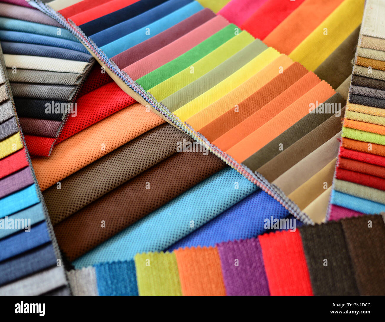 Multicolored fabrics hi-res stock photography and images - Alamy