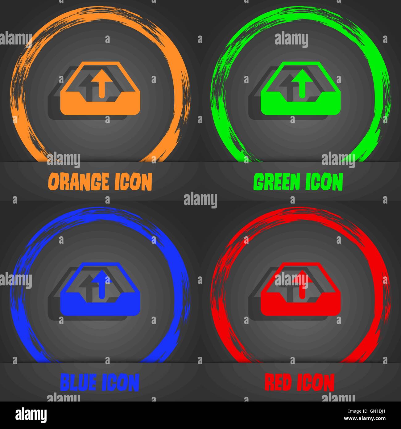 Green backup icon hi-res stock photography and images - Alamy