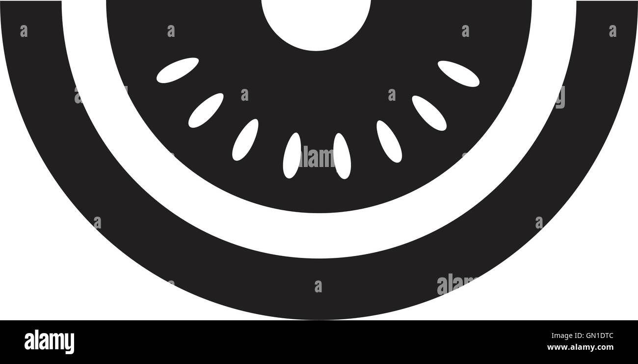 watermelon slice icon Stock Vector Image & Art - Alamy