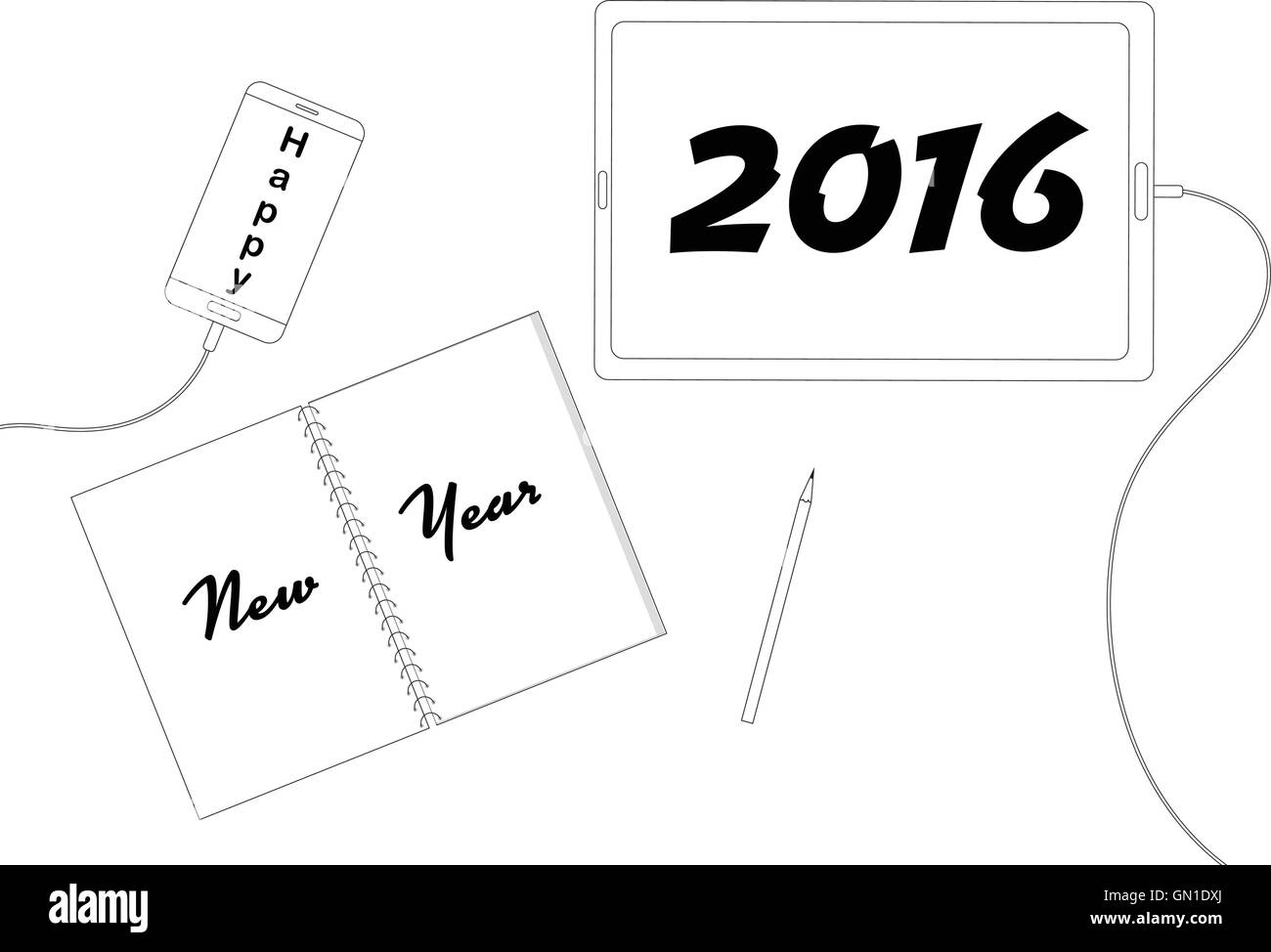 New drawing book Black and White Stock Photos & Images - Alamy