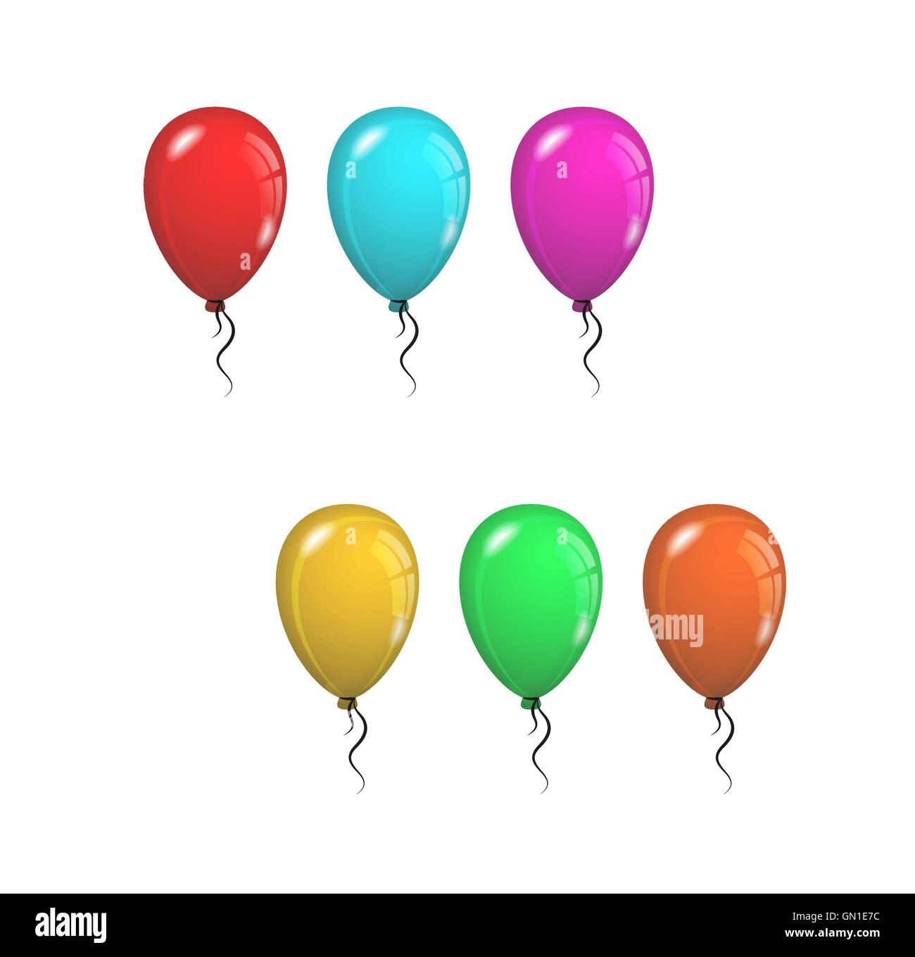Color balloons hi-res stock photography and images - Alamy