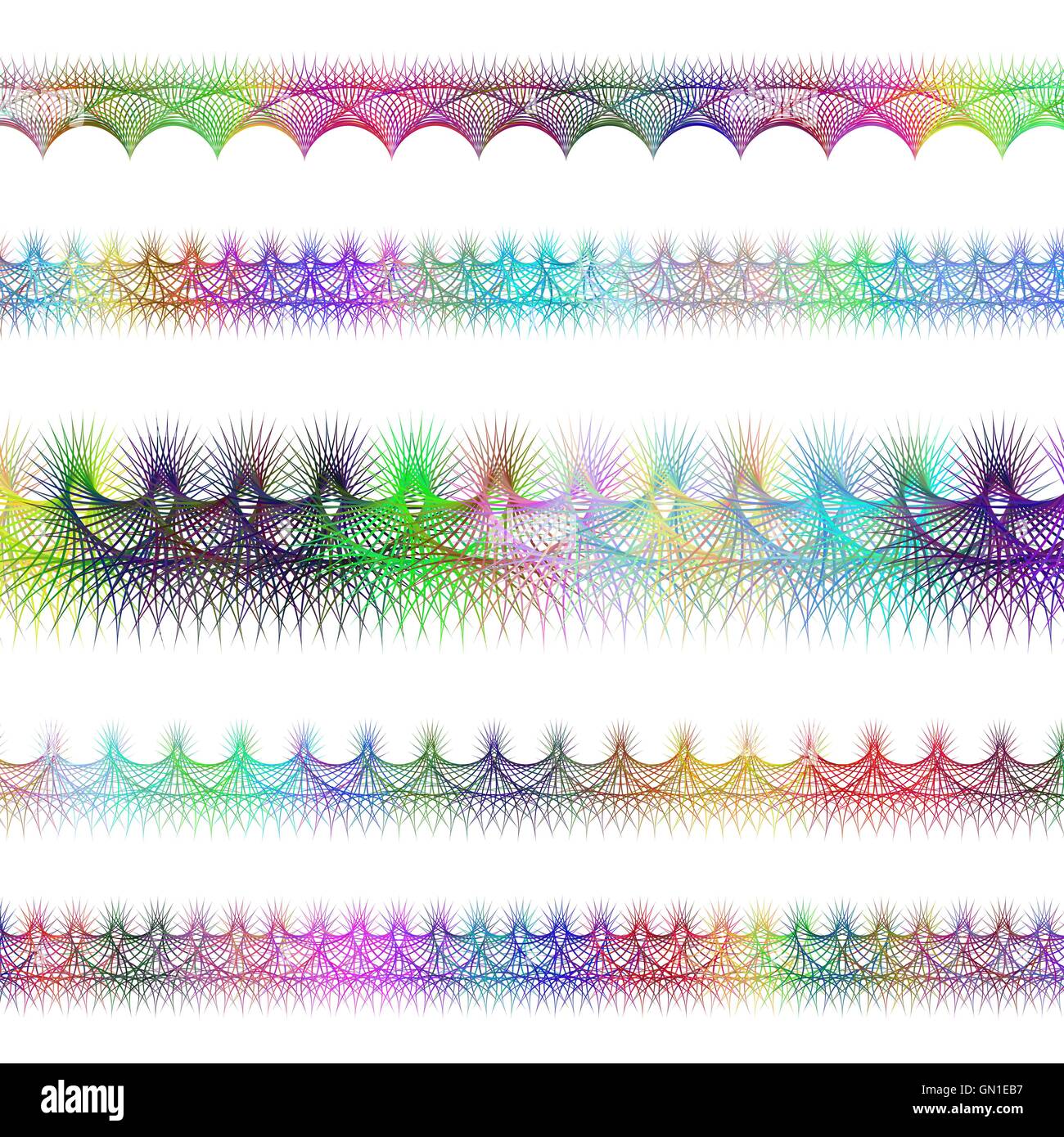 Color design page divider line hi-res stock photography and images - Alamy