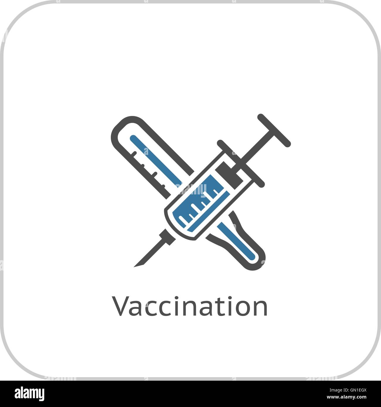 Vaccination and Medical Services Icon Stock Vector Image & Art - Alamy