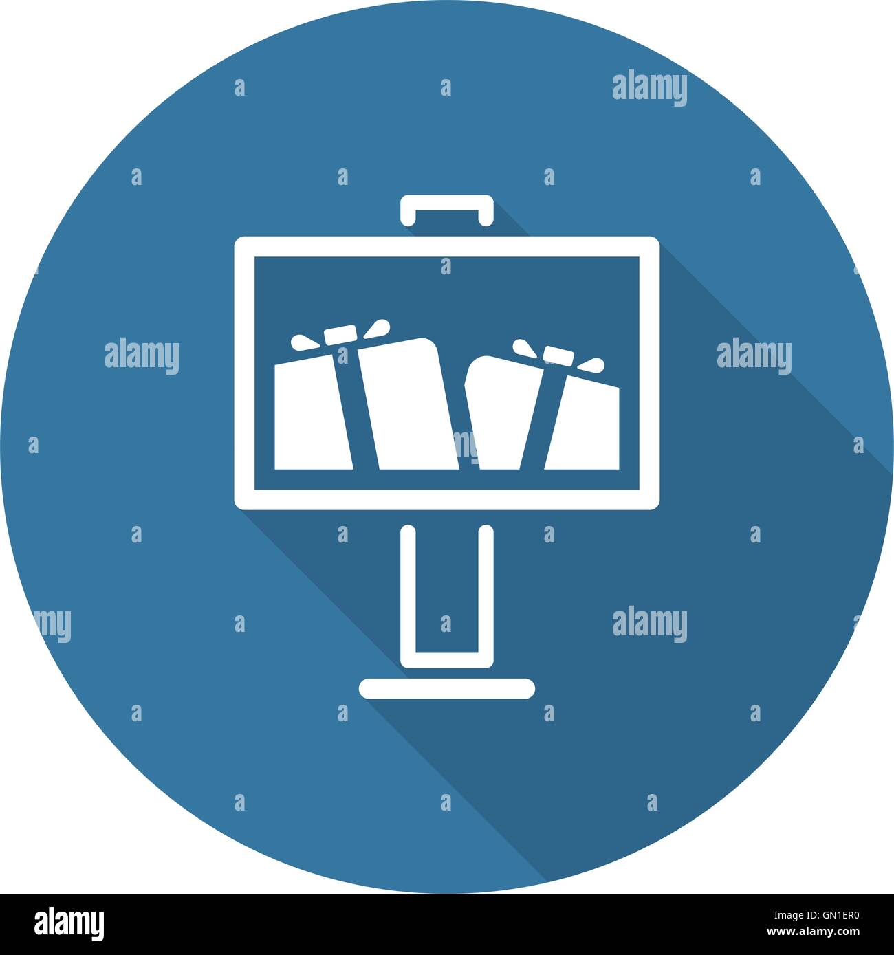 Billboard ad advertising advertisement Stock Vector Images - Alamy