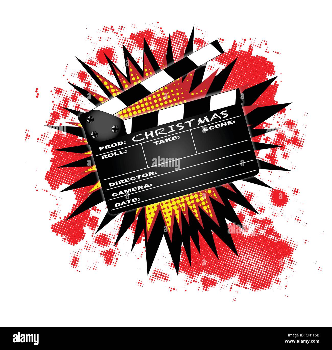 Film clapperboard hi-res stock photography and images - Alamy