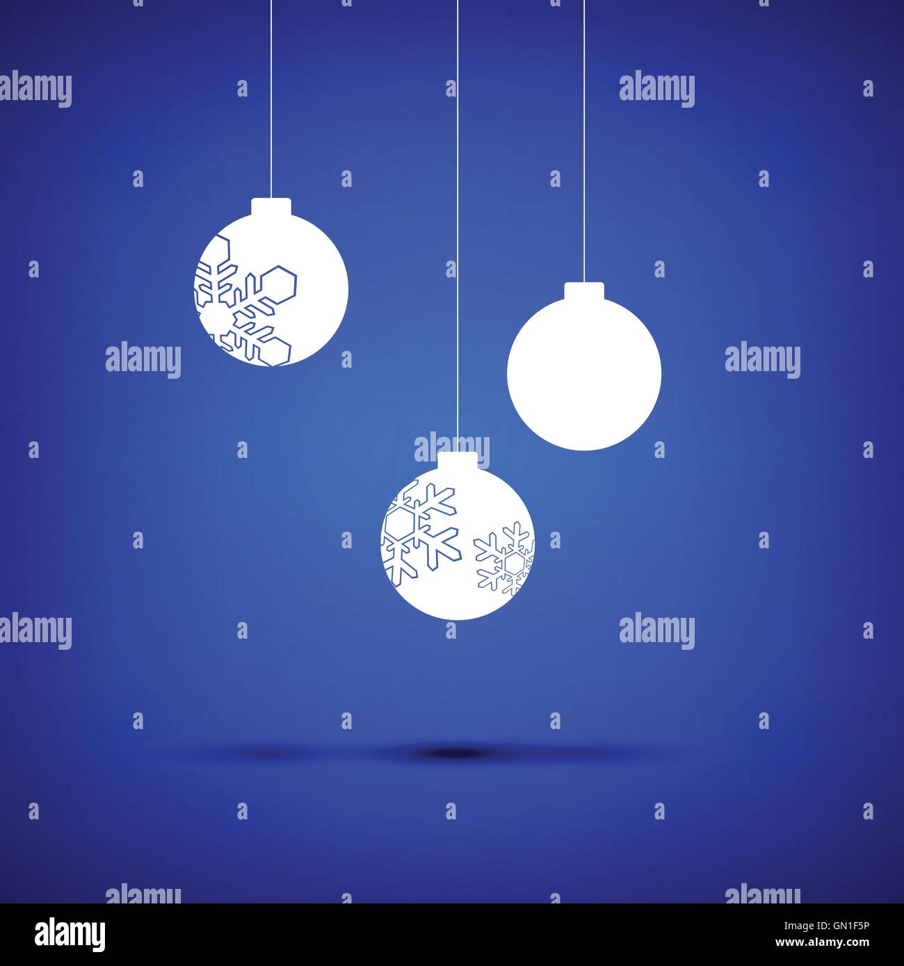 Blue shadows on white Stock Vector Images - Alamy