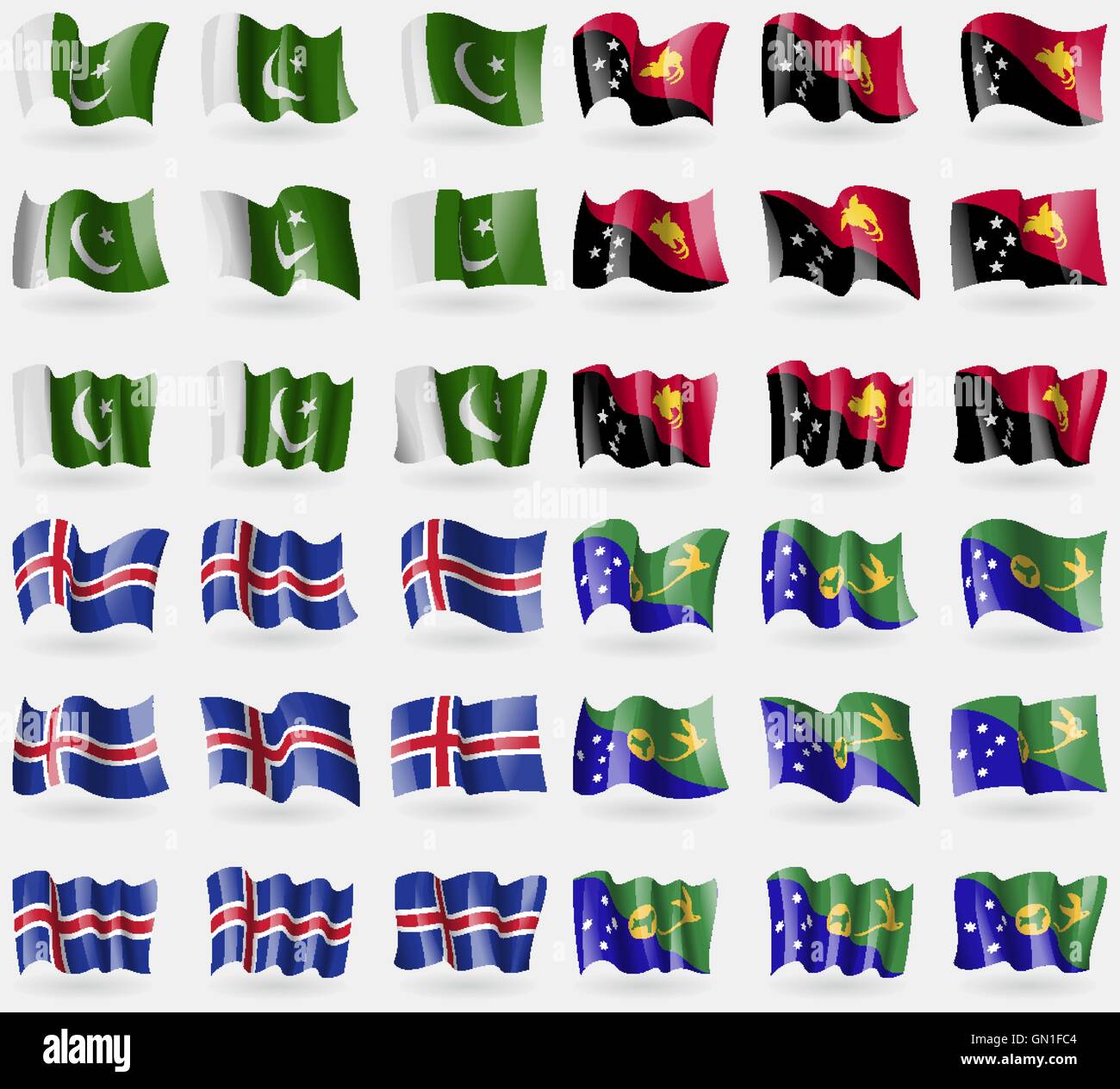 Papua iceland Stock Vector Images - Alamy