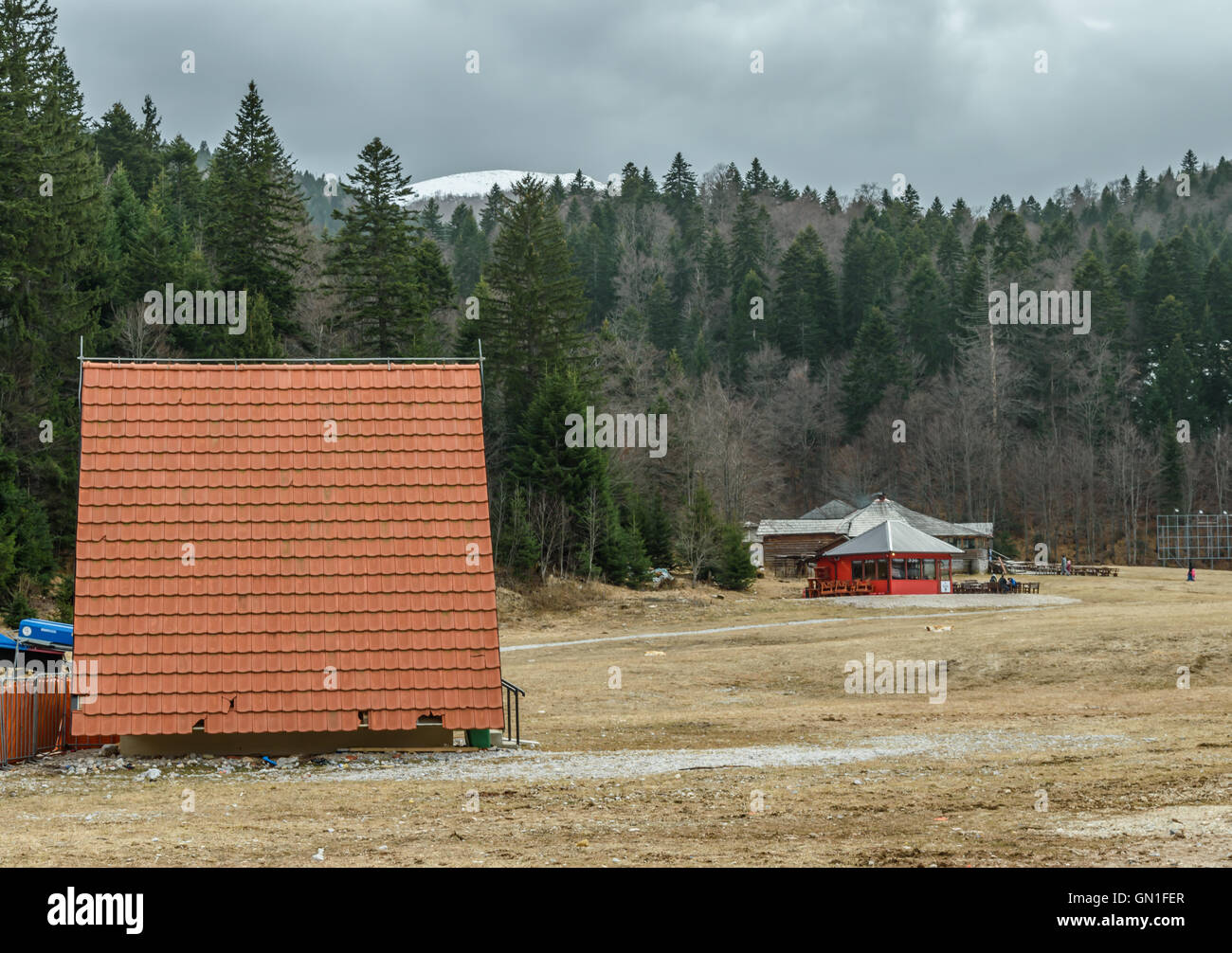 Hut forest nature hi-res stock photography and images - Alamy