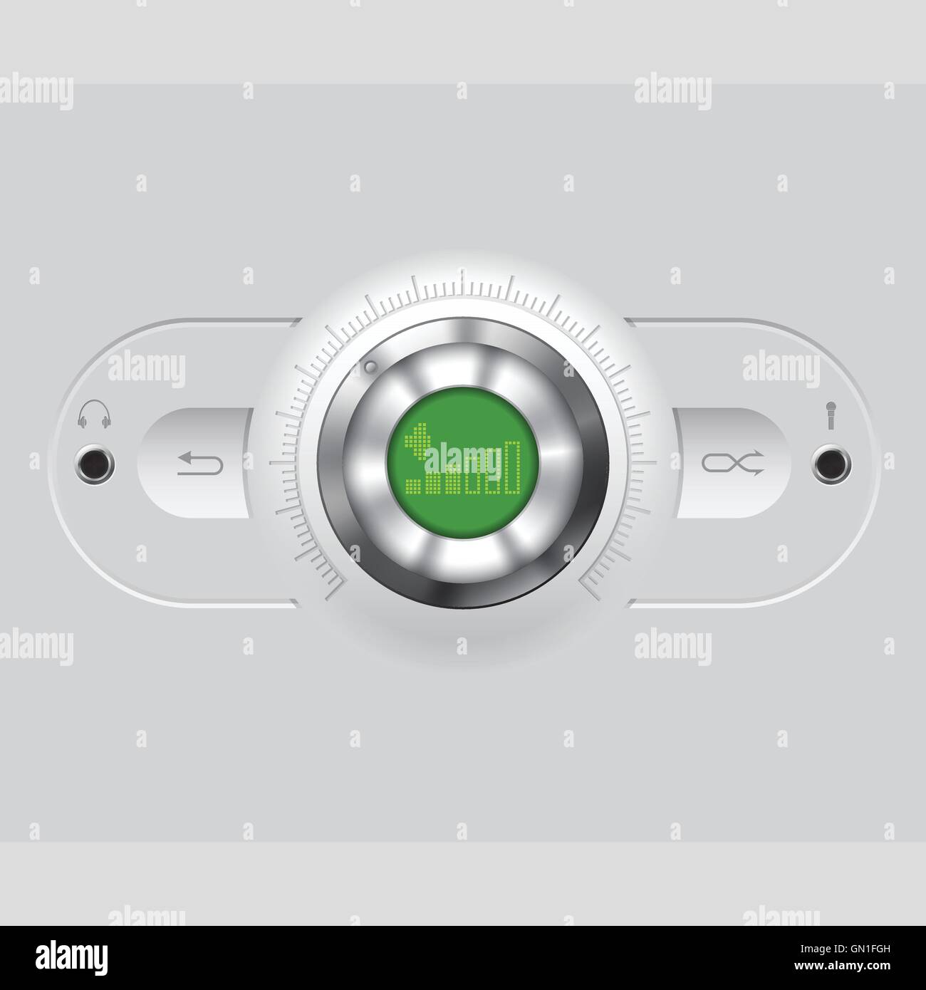 Knob control Stock Vector Images - Alamy