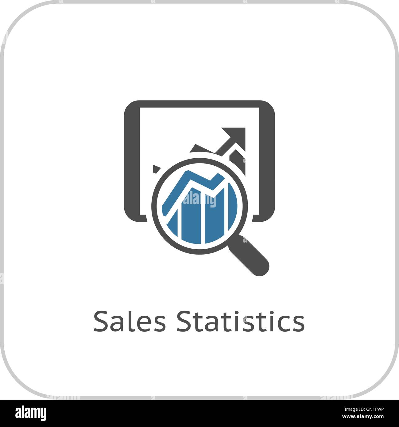 Statistics icon hi-res stock photography and images - Alamy