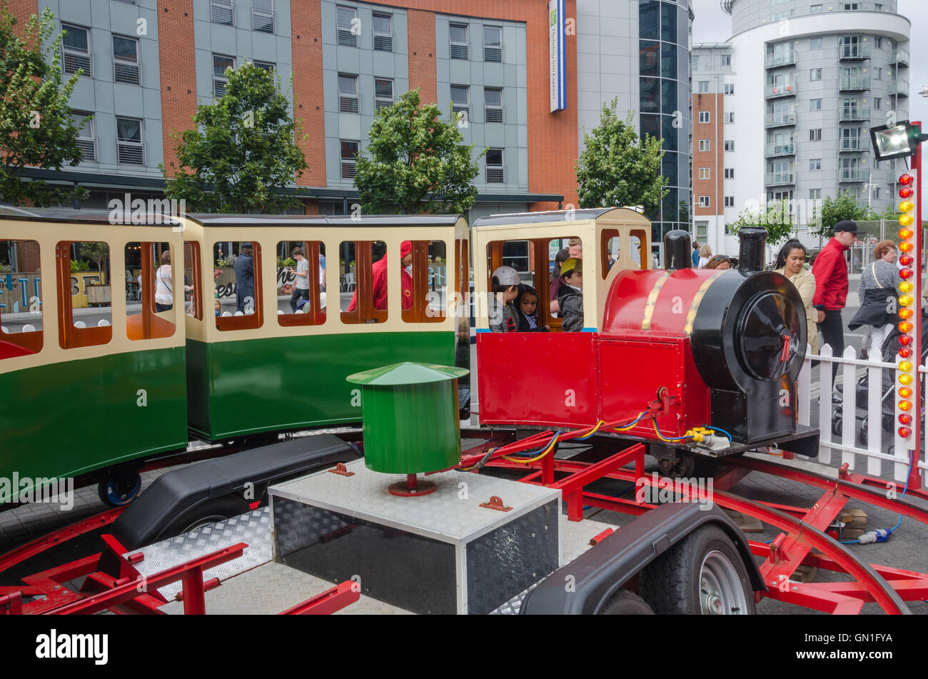Childrens train ride hi-res stock photography and images - Alamy