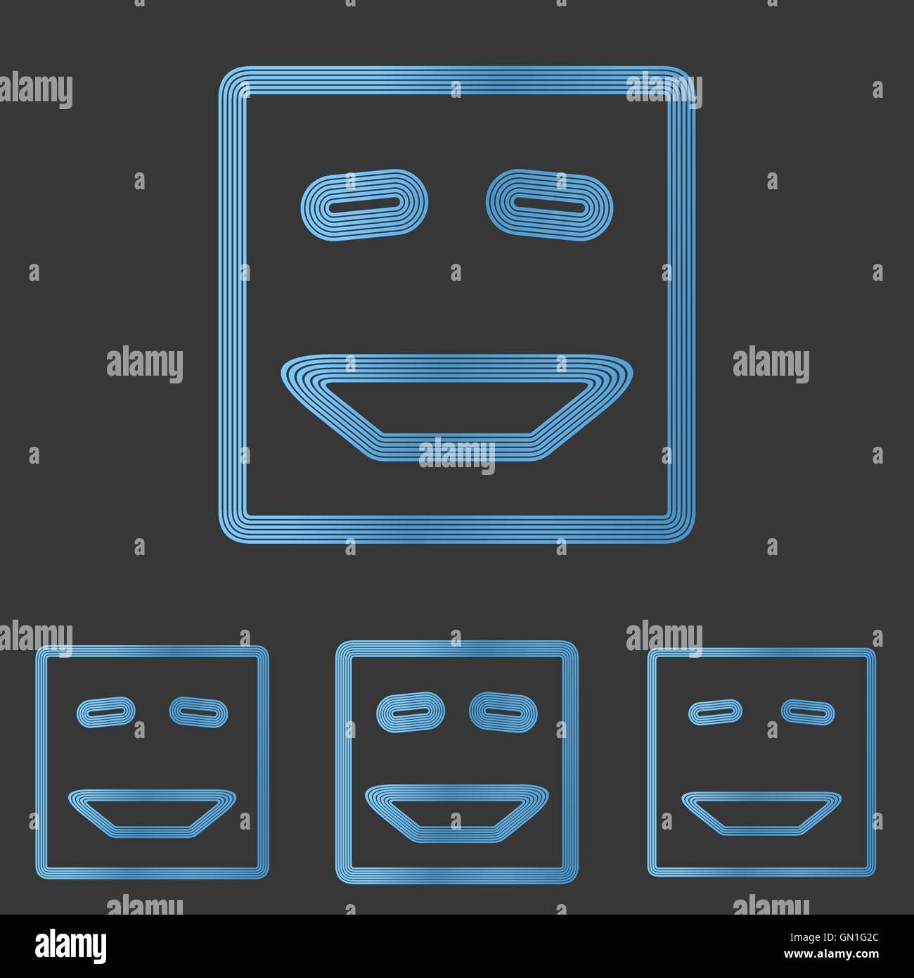 Laugh logo Stock Vector Images - Alamy