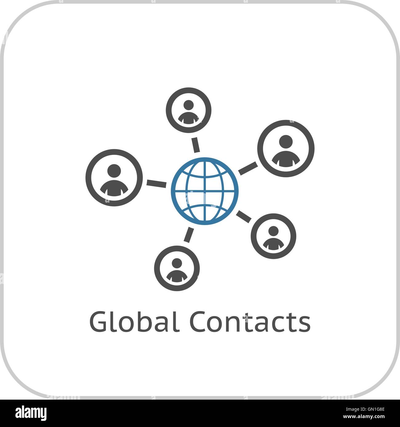 Global icon hi-res stock photography and images - Alamy