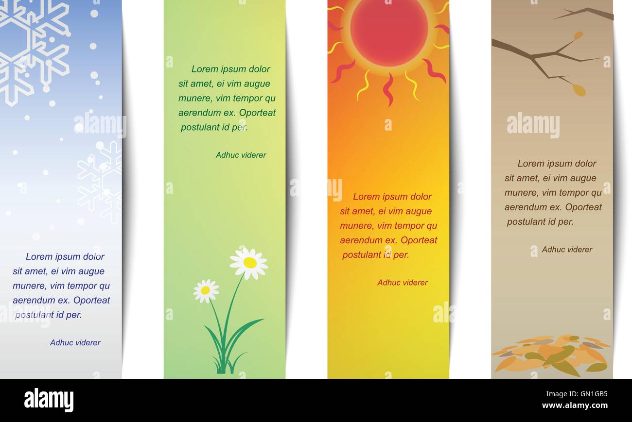 Bookmark template Stock Vector Images - Alamy