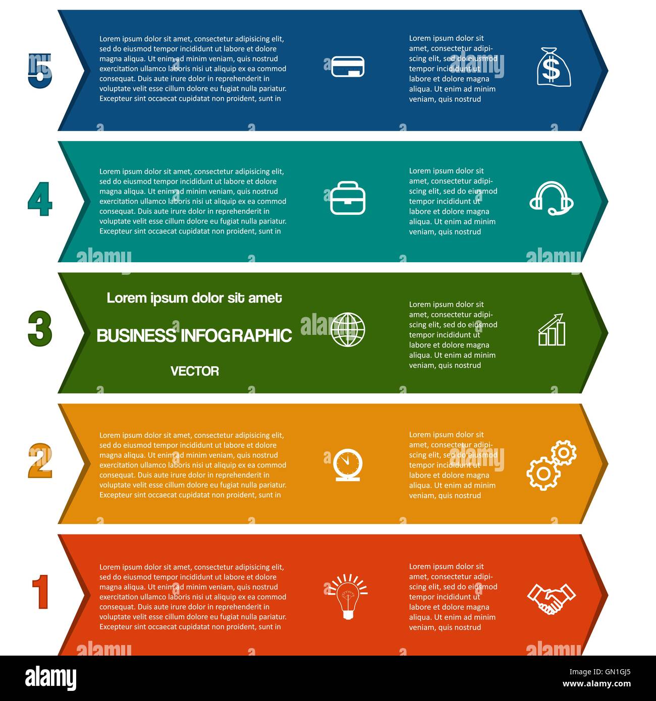 Project infographic hi-res stock photography and images - Alamy