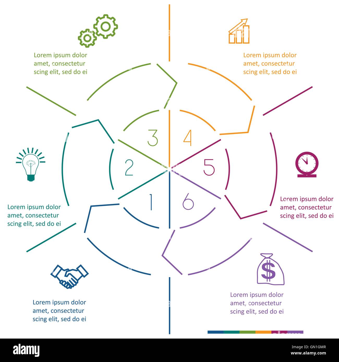 Circle template text on Stock Vector Images - Alamy