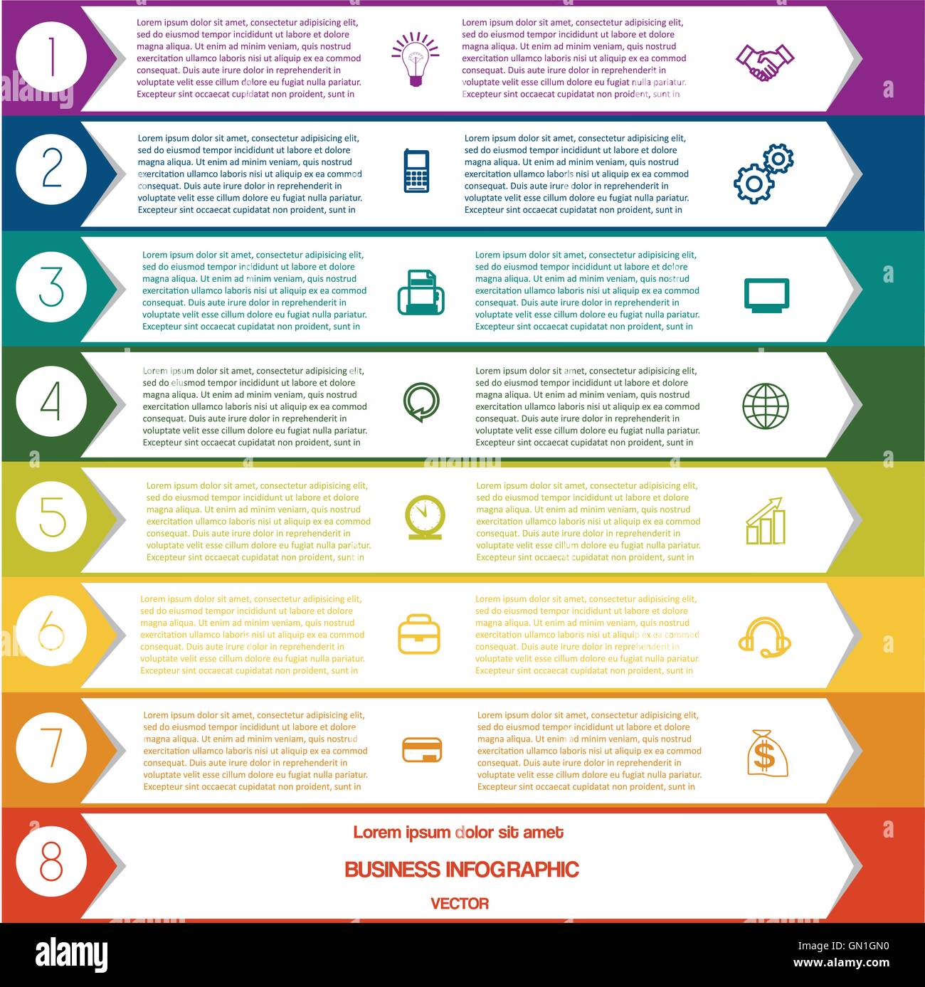 Eight text areas hi-res stock photography and images - Alamy