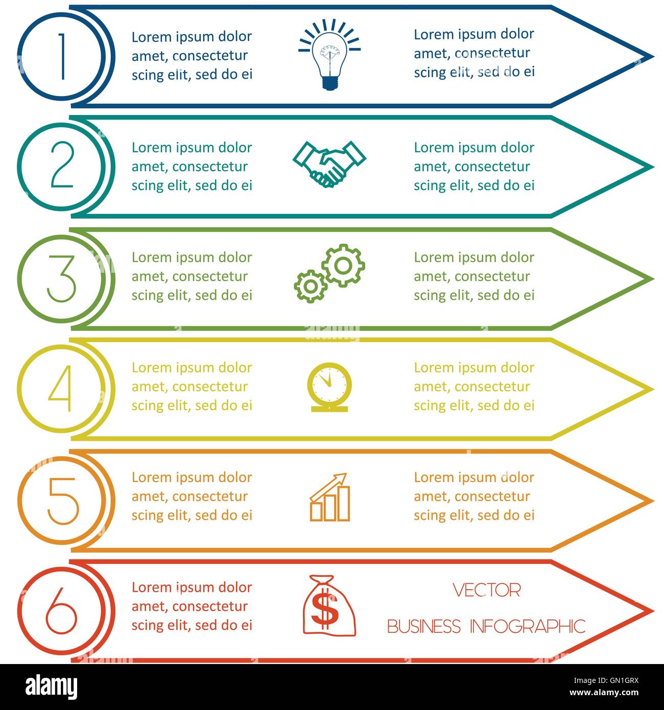 6 lines infographic hi-res stock photography and images - Alamy