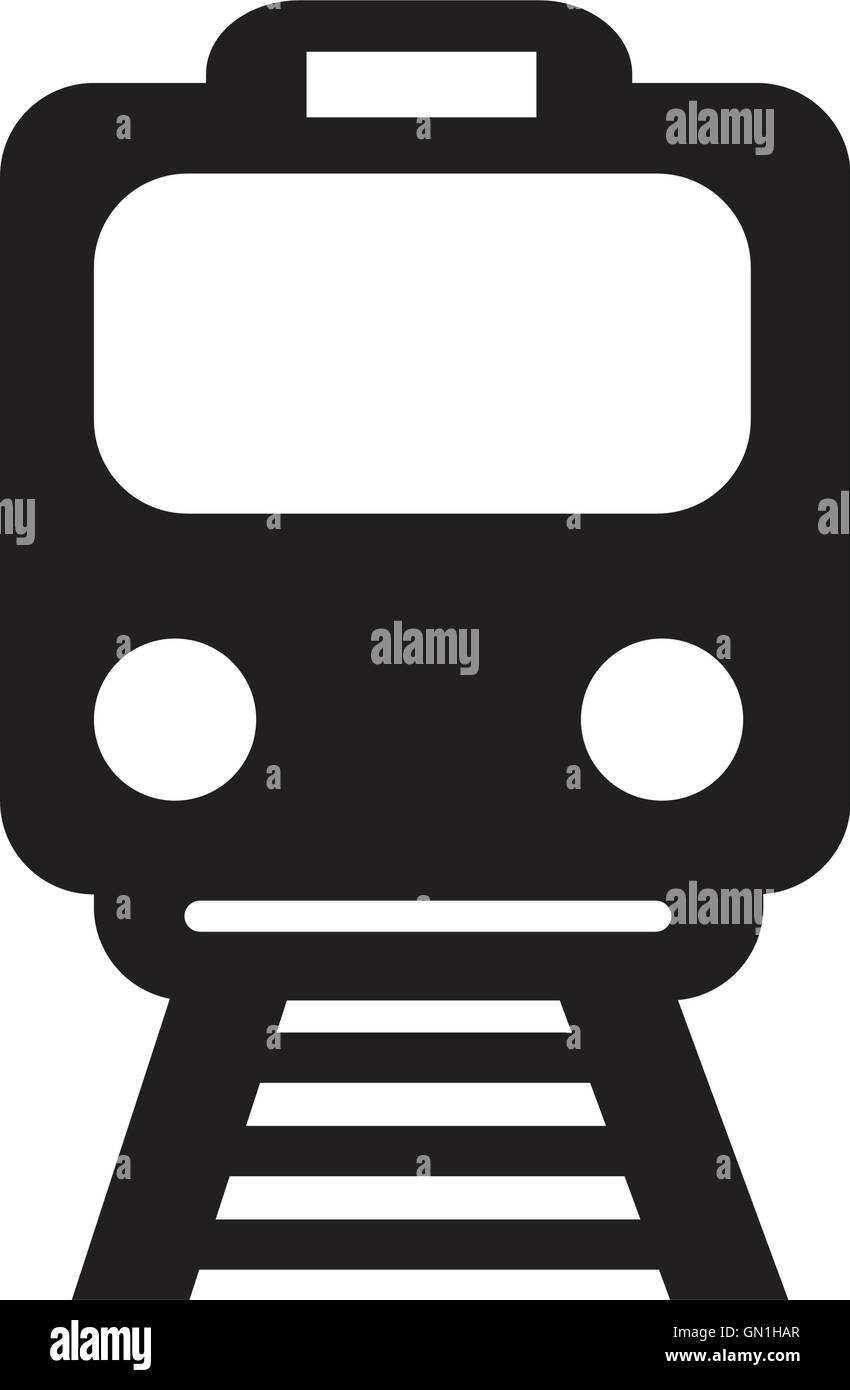 Diesel commuter train Stock Vector Images - Alamy