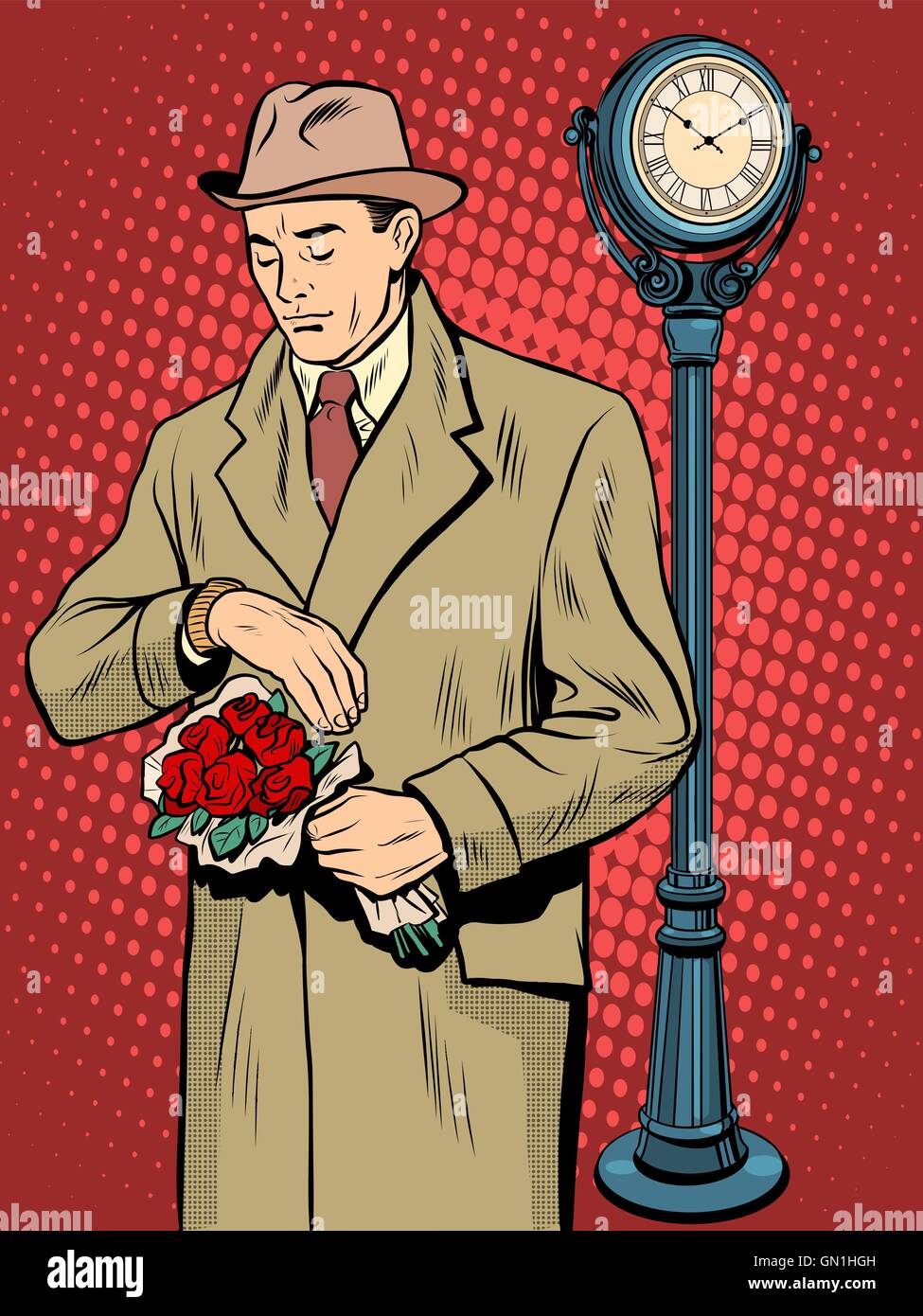 Too late love Stock Vector Images - Alamy