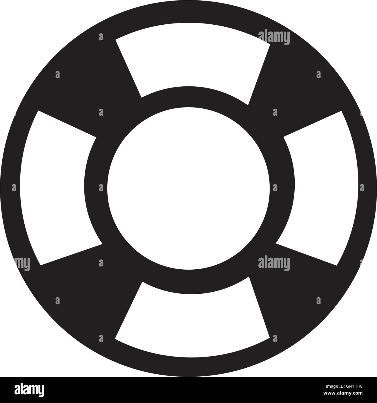 Lifebuoy nautical icon Stock Vector Images - Alamy