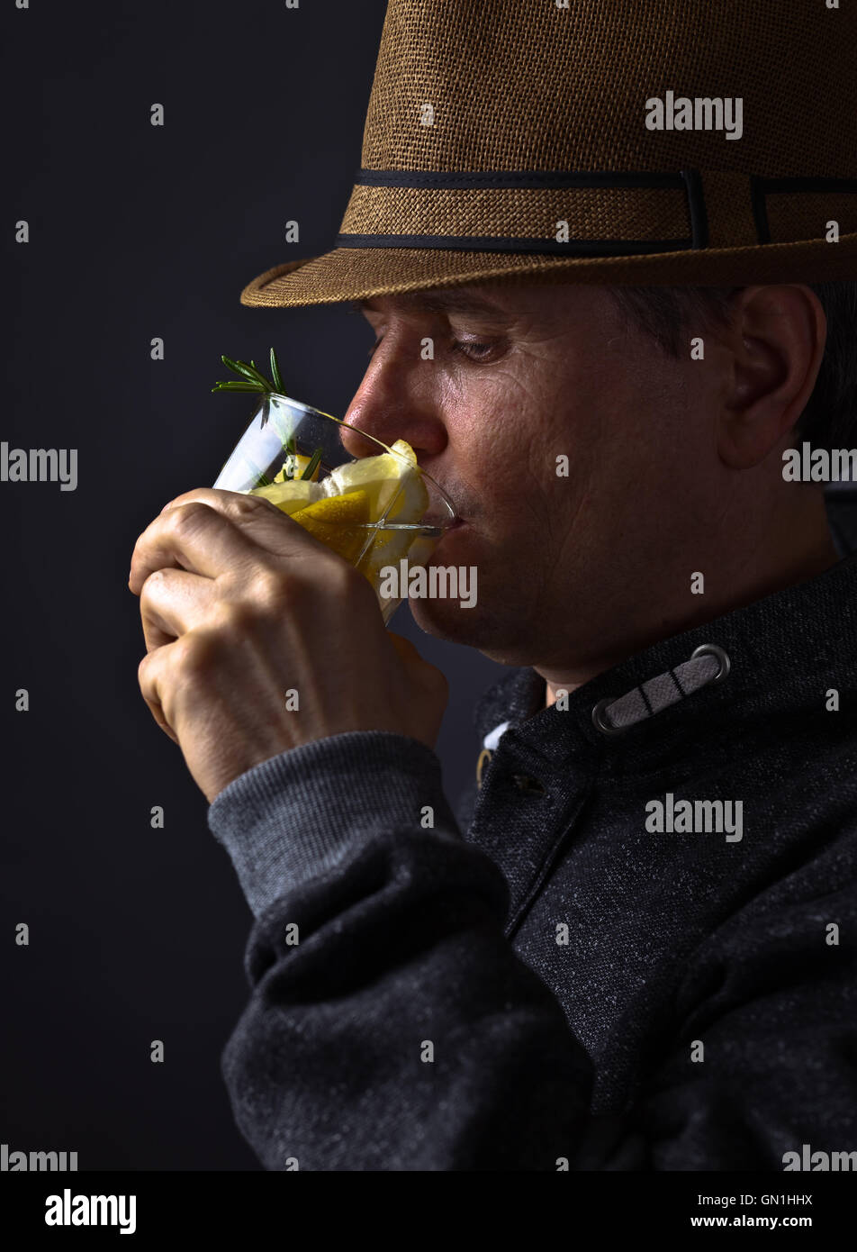 Man alcoholic hi-res stock photography and images - Alamy