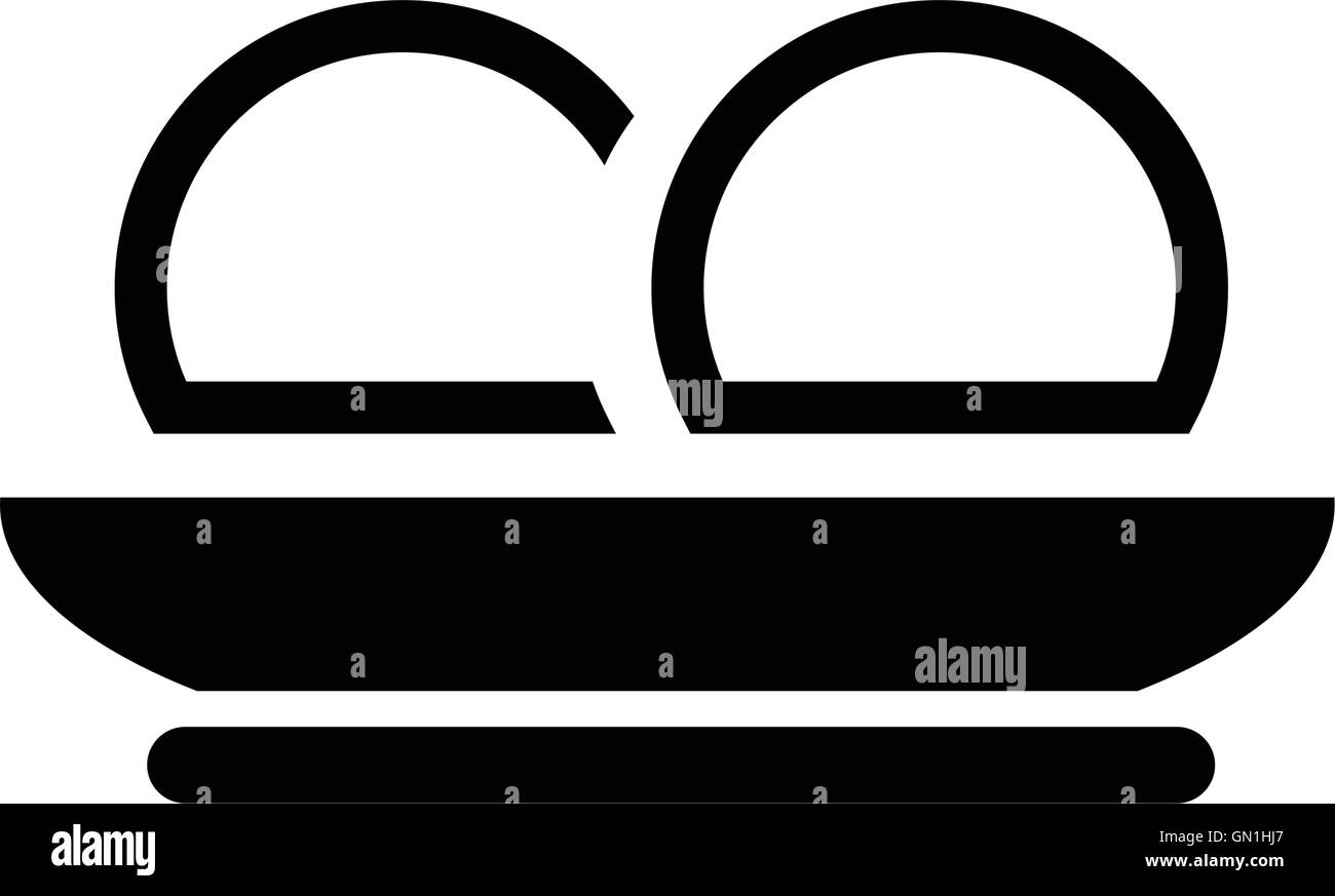 Steamed stuffed dim sum Stock Vector Images - Alamy