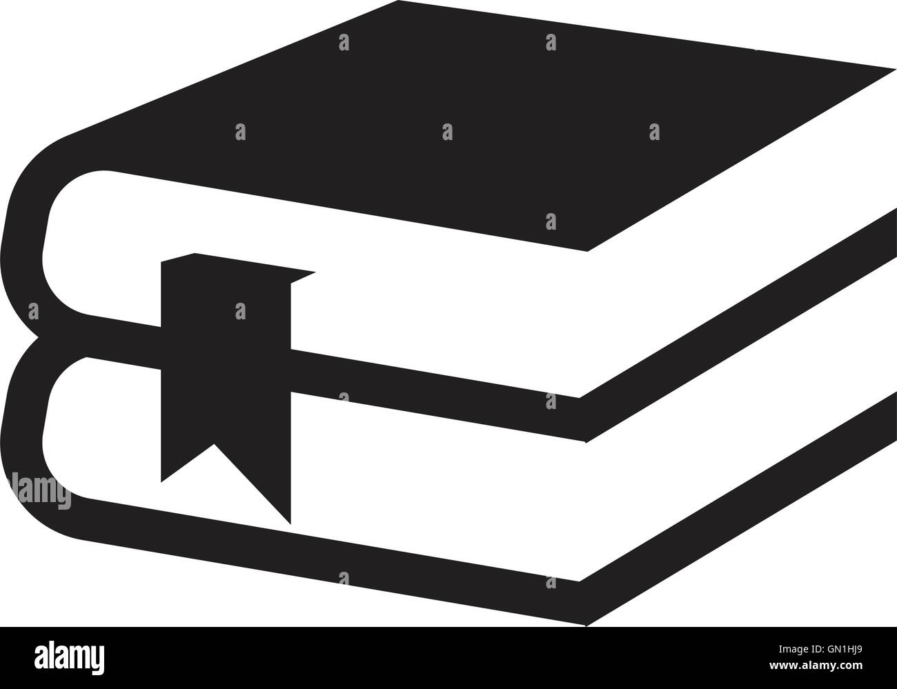 Simple set of books icon Stock Vector Image & Art - Alamy