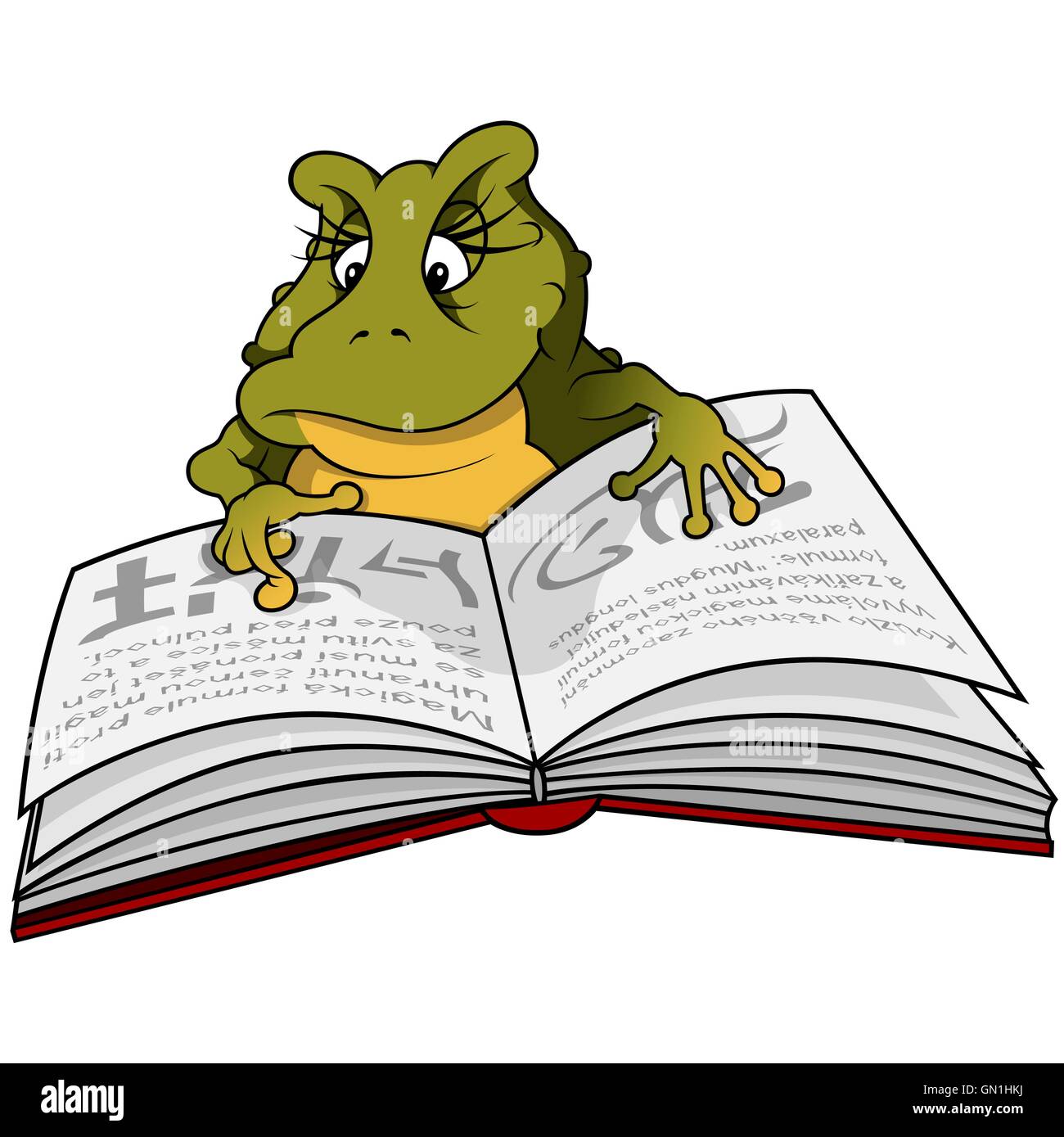 Reading frog hi-res stock photography and images - Alamy