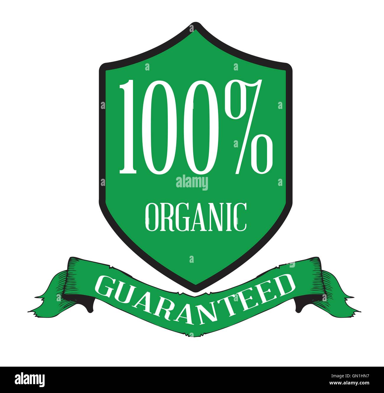Organic badge Stock Vector Images - Alamy