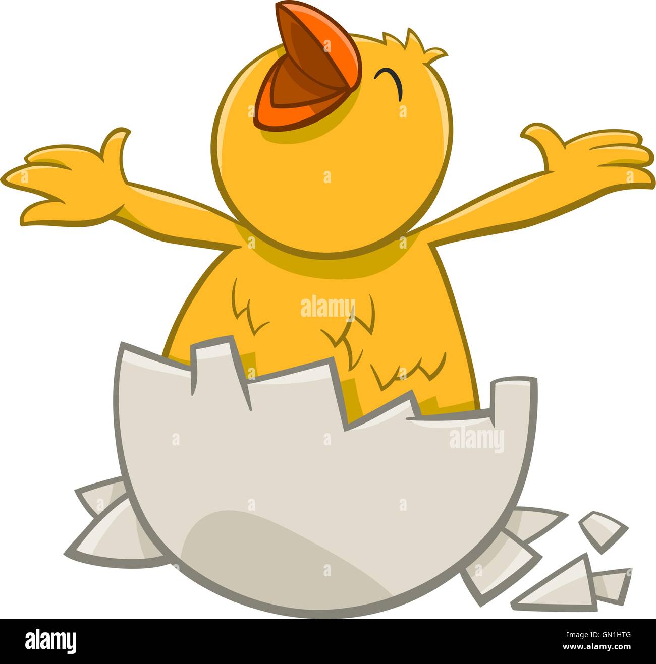 little chicken cartoon character Stock Vector Image & Art - Alamy