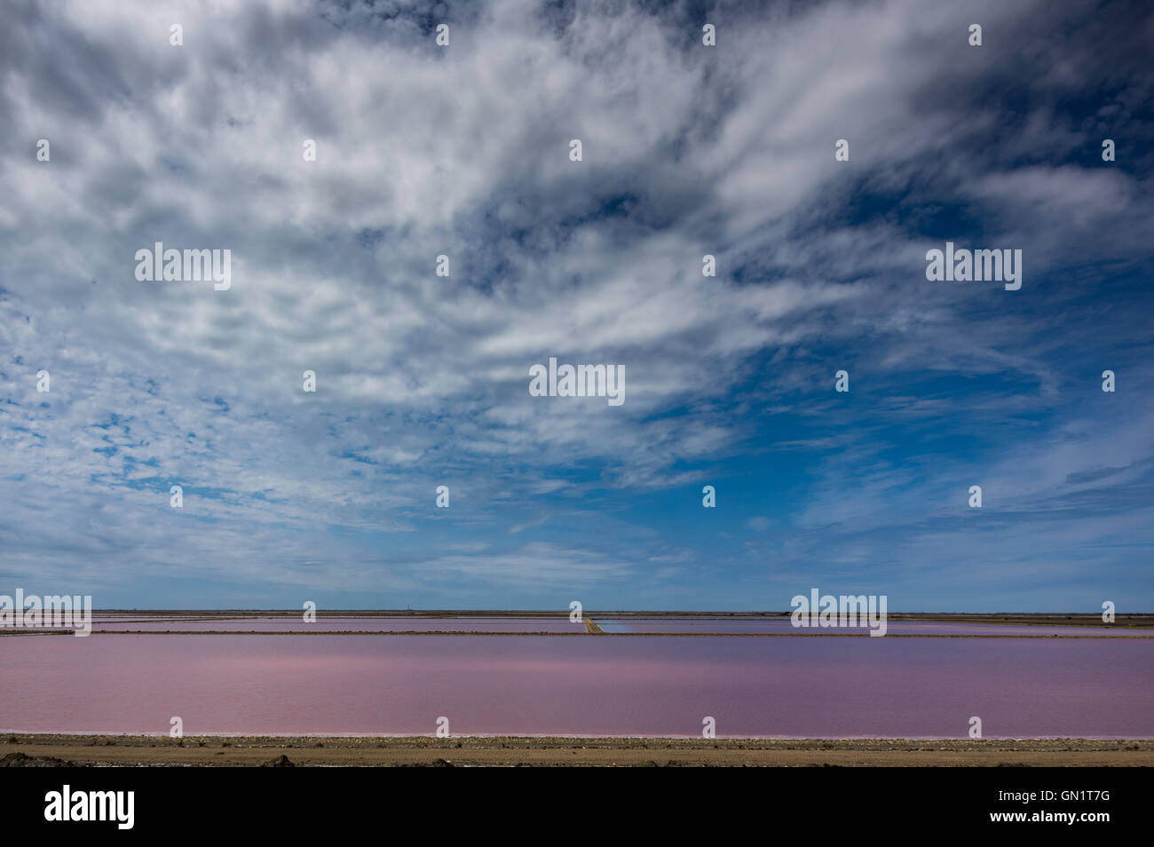 Salt evaporation pond ponds hi-res stock photography and images - Alamy