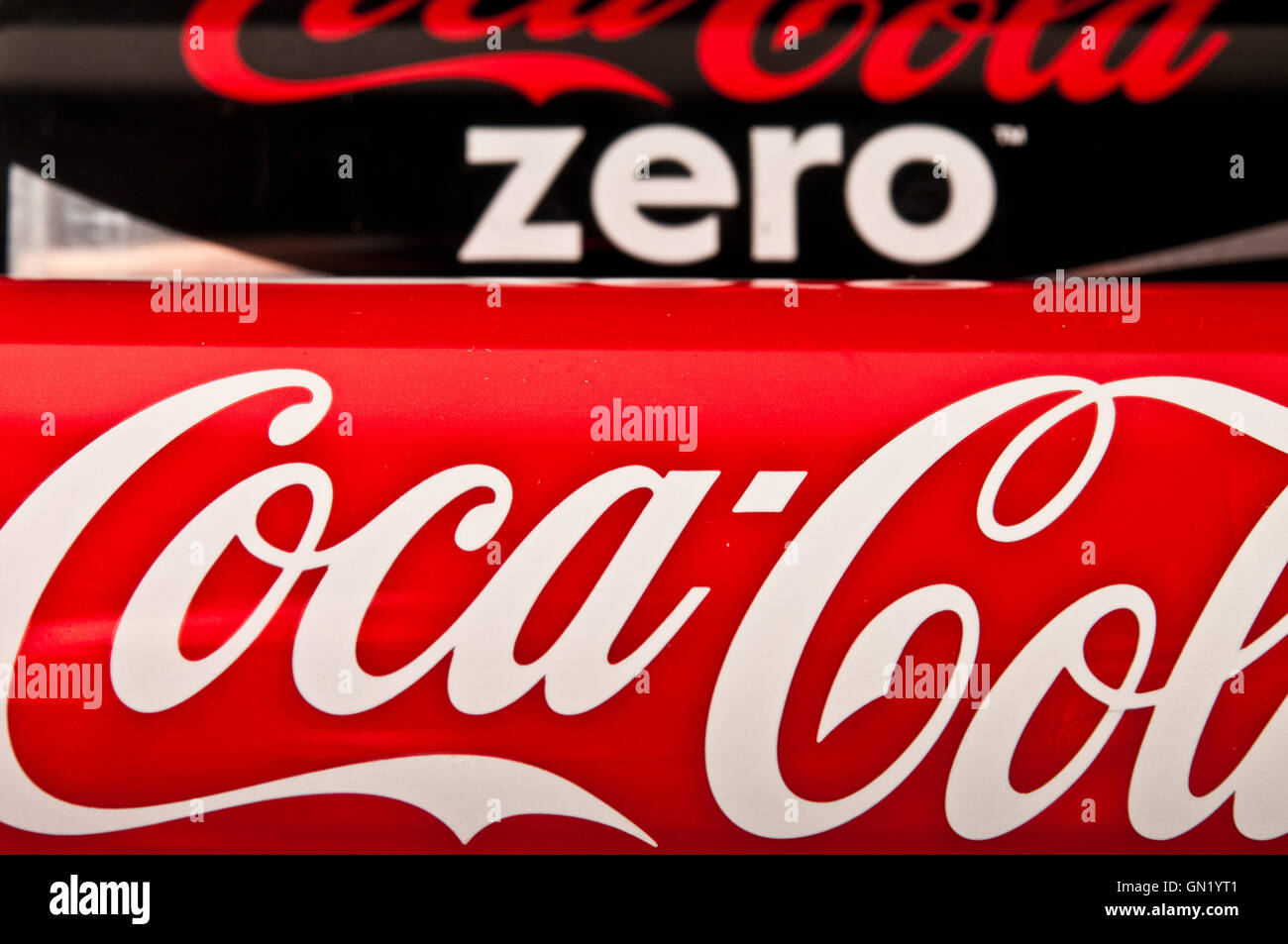 Coke zero and diet coke hi-res stock photography and images - Alamy