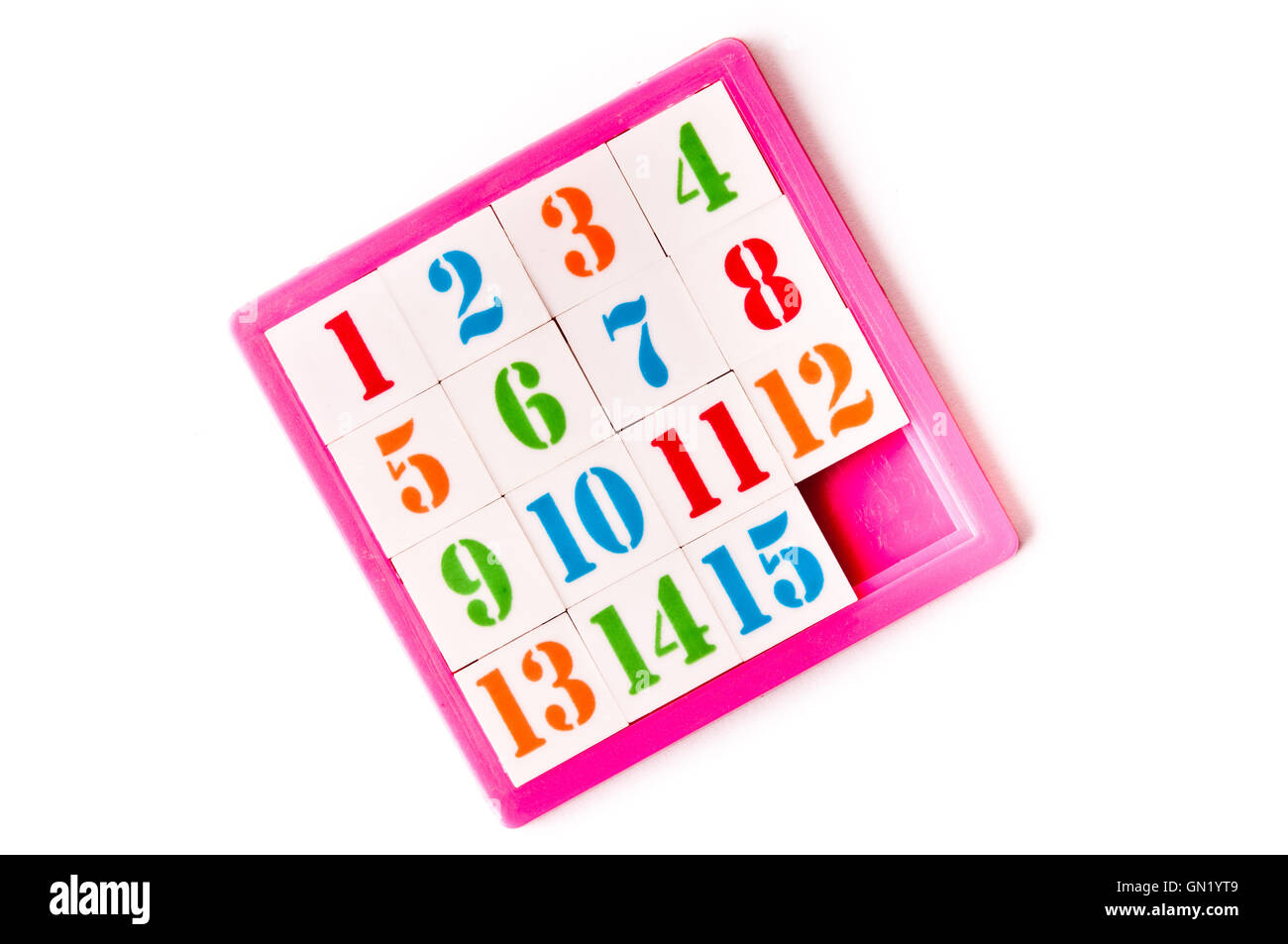 Colourful numbers hi-res stock photography and images - Alamy