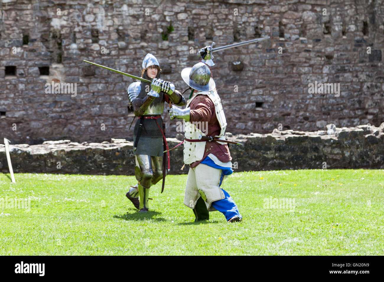 Spring Fayre at Pembroke Castle - Medieval Day Stock Photo - Alamy