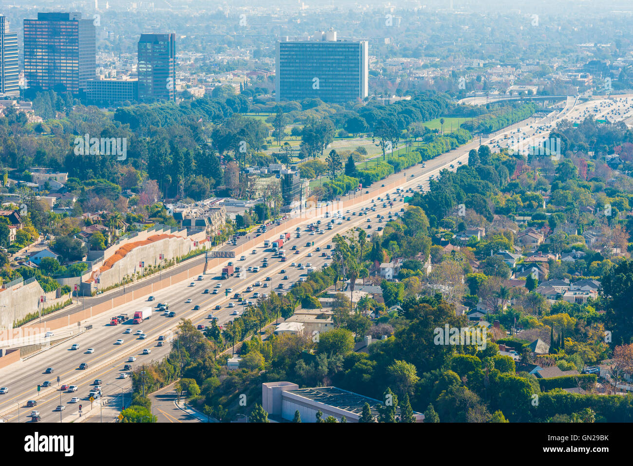 Hollywood los angeles sunset night hi-res stock photography and images ...
