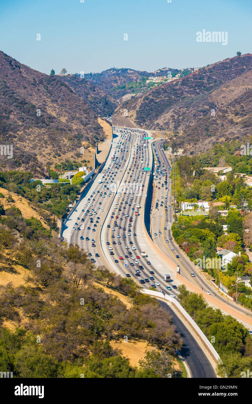 Night twilight los angeles street hi-res stock photography and images ...
