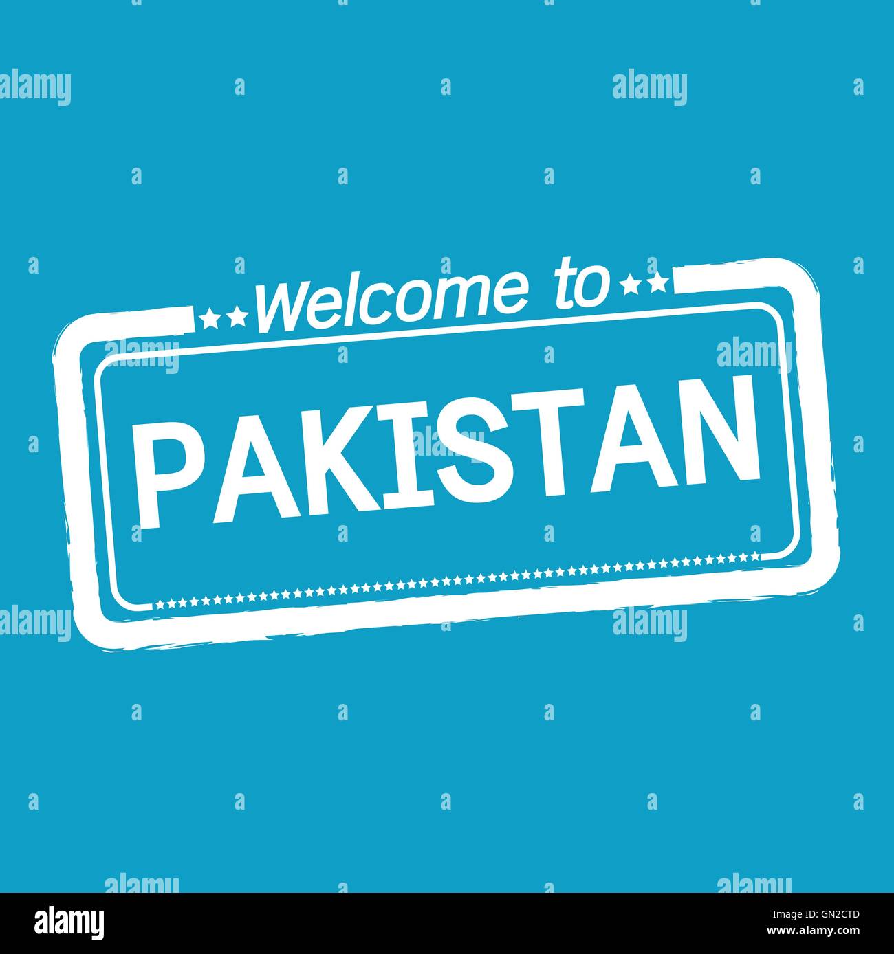 Welcome to PAKISTAN illustration design Stock Vector Image & Art - Alamy