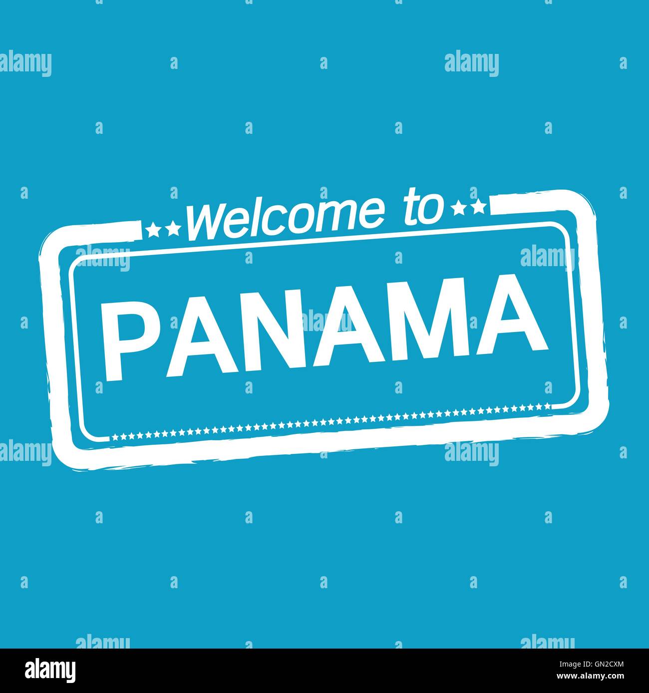 Stamp panama Stock Vector Images - Alamy