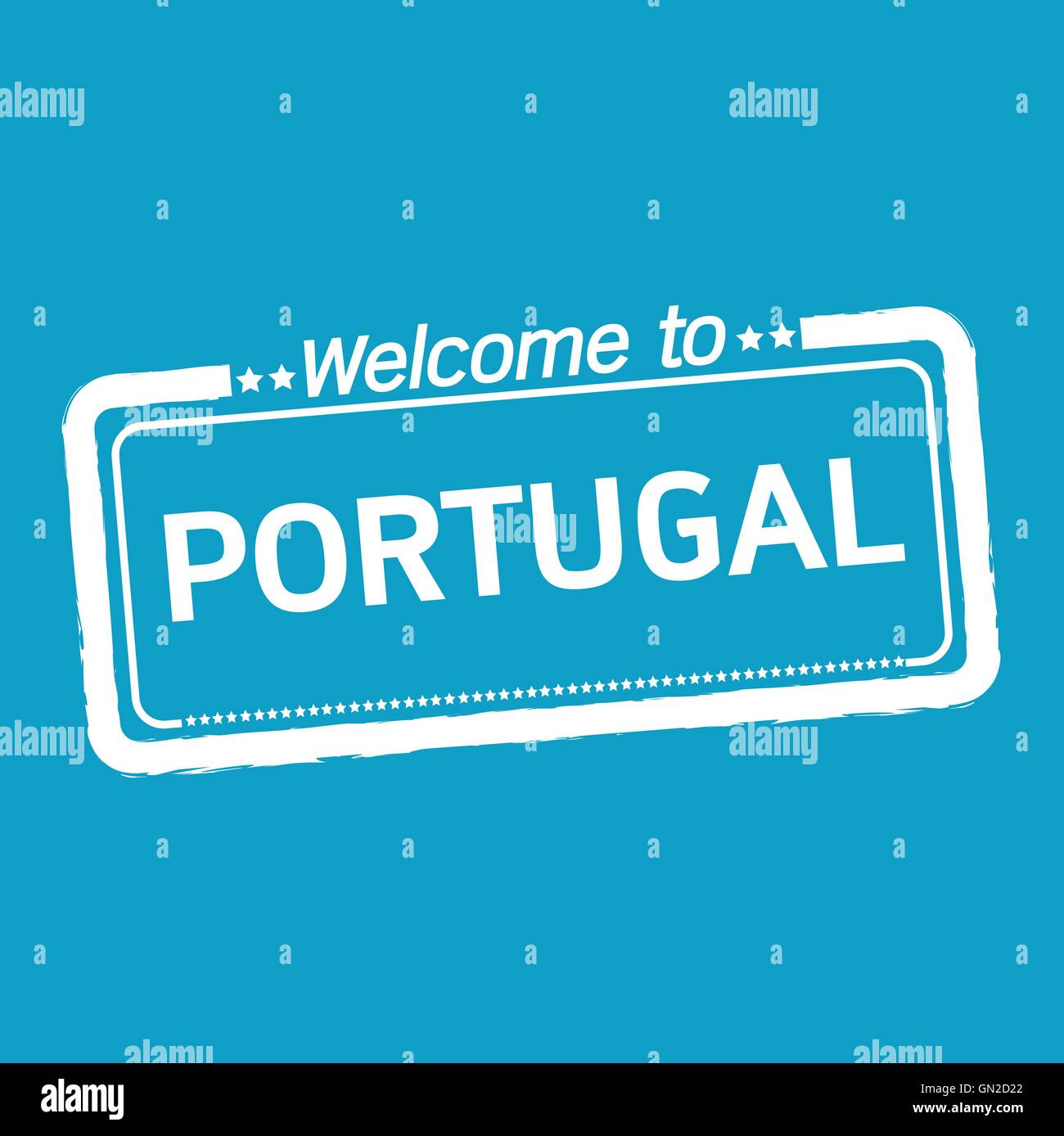 Welcome to portugal sign Stock Vector Images - Alamy