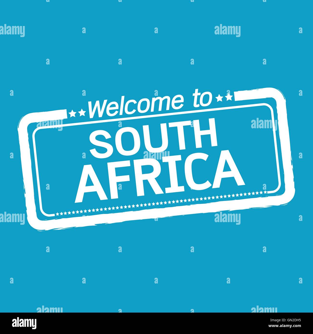 Welcome to SOUTH AFRICA illustration design Stock Vector Image & Art ...