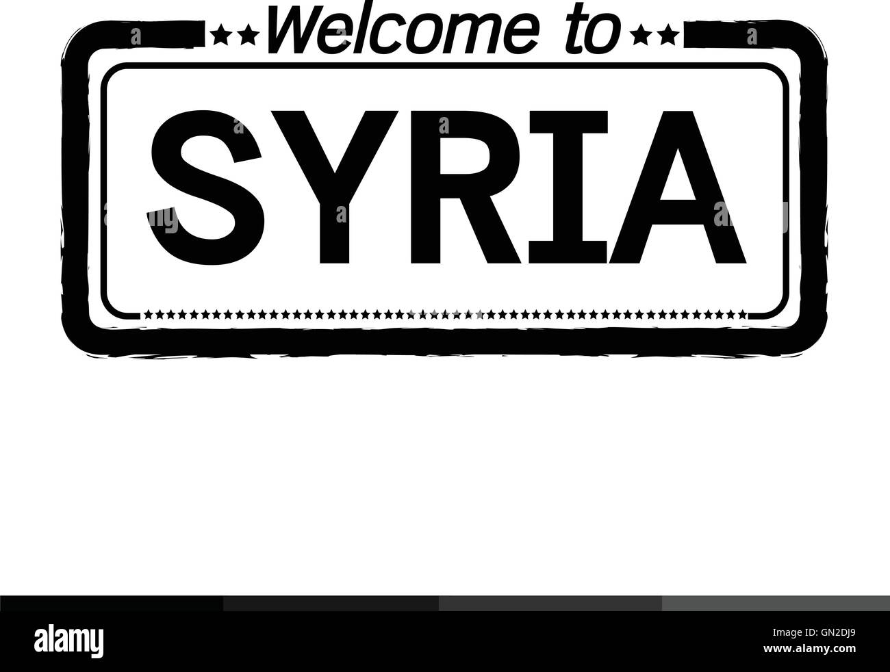 Syria stamp Stock Vector Images - Alamy