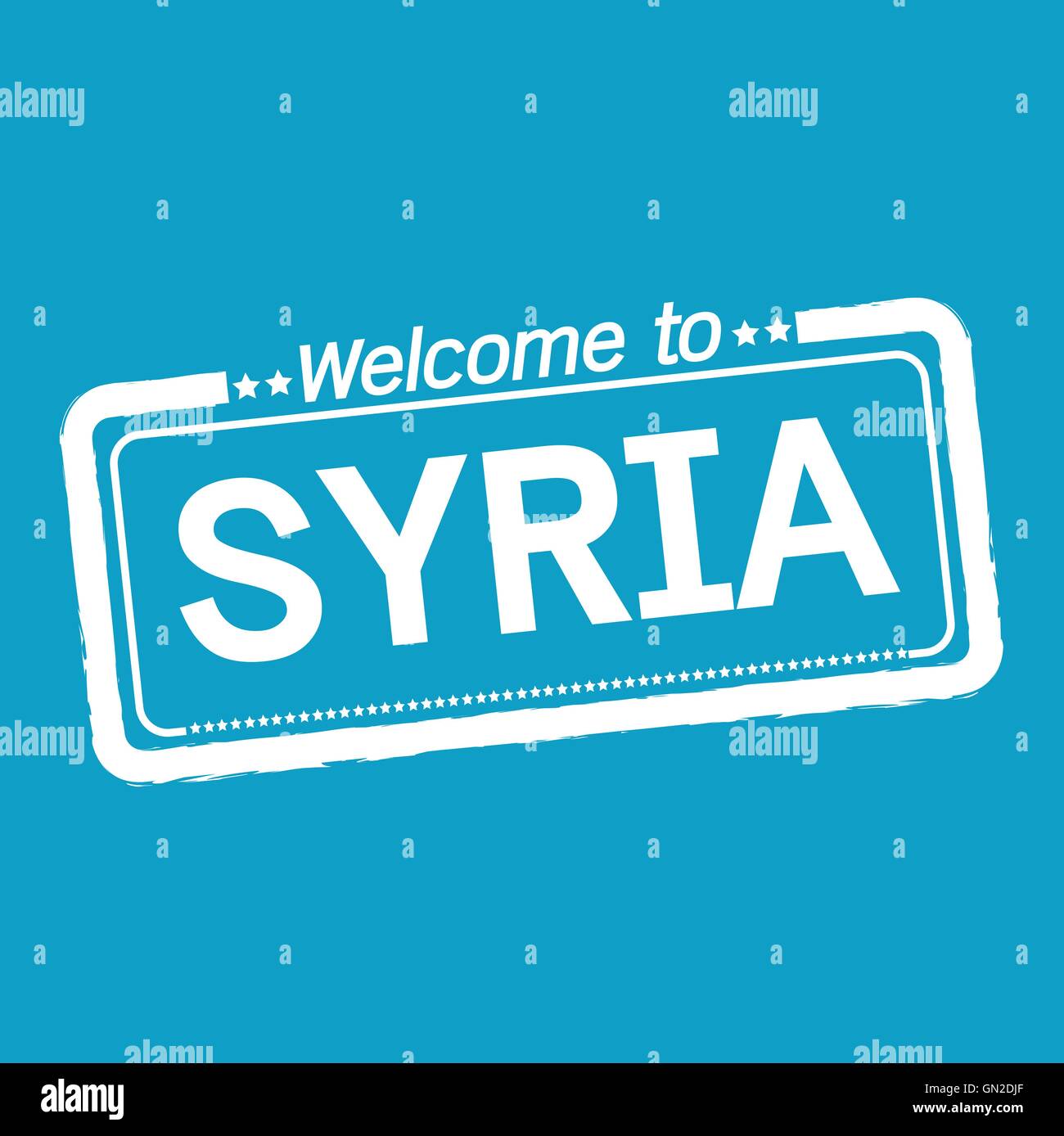 Syria stamp Stock Vector Images - Alamy