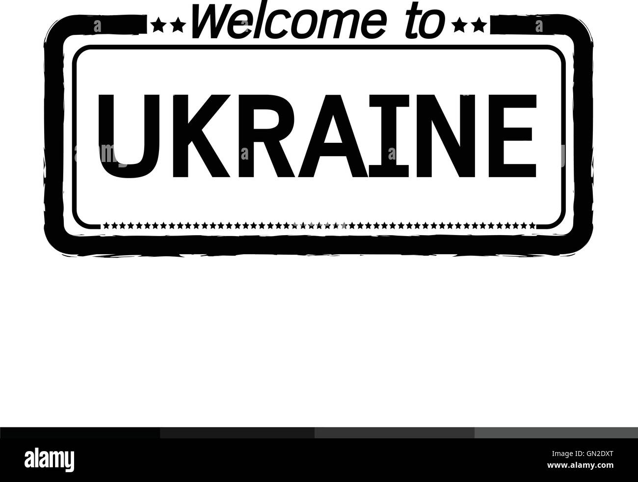 Welcome ukraine Stock Vector Images - Alamy