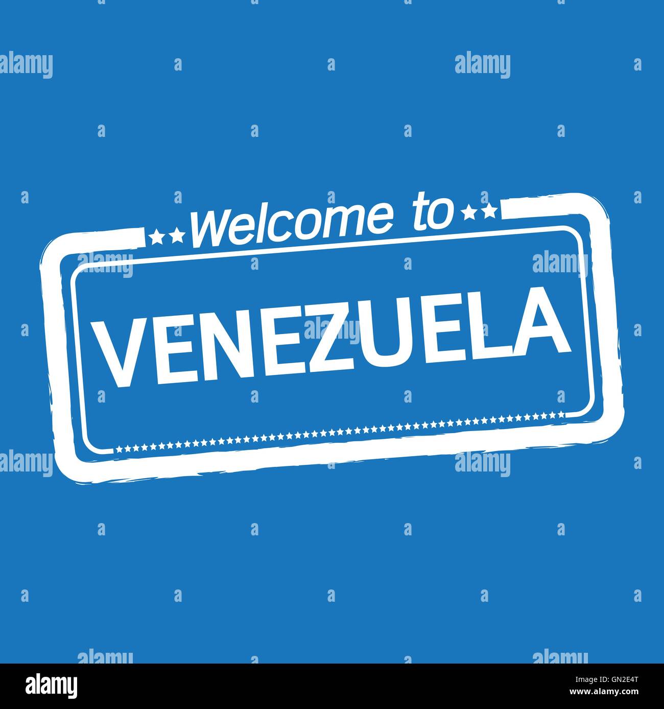 Welcome to VENEZUELA illustration design Stock Vector Image & Art - Alamy