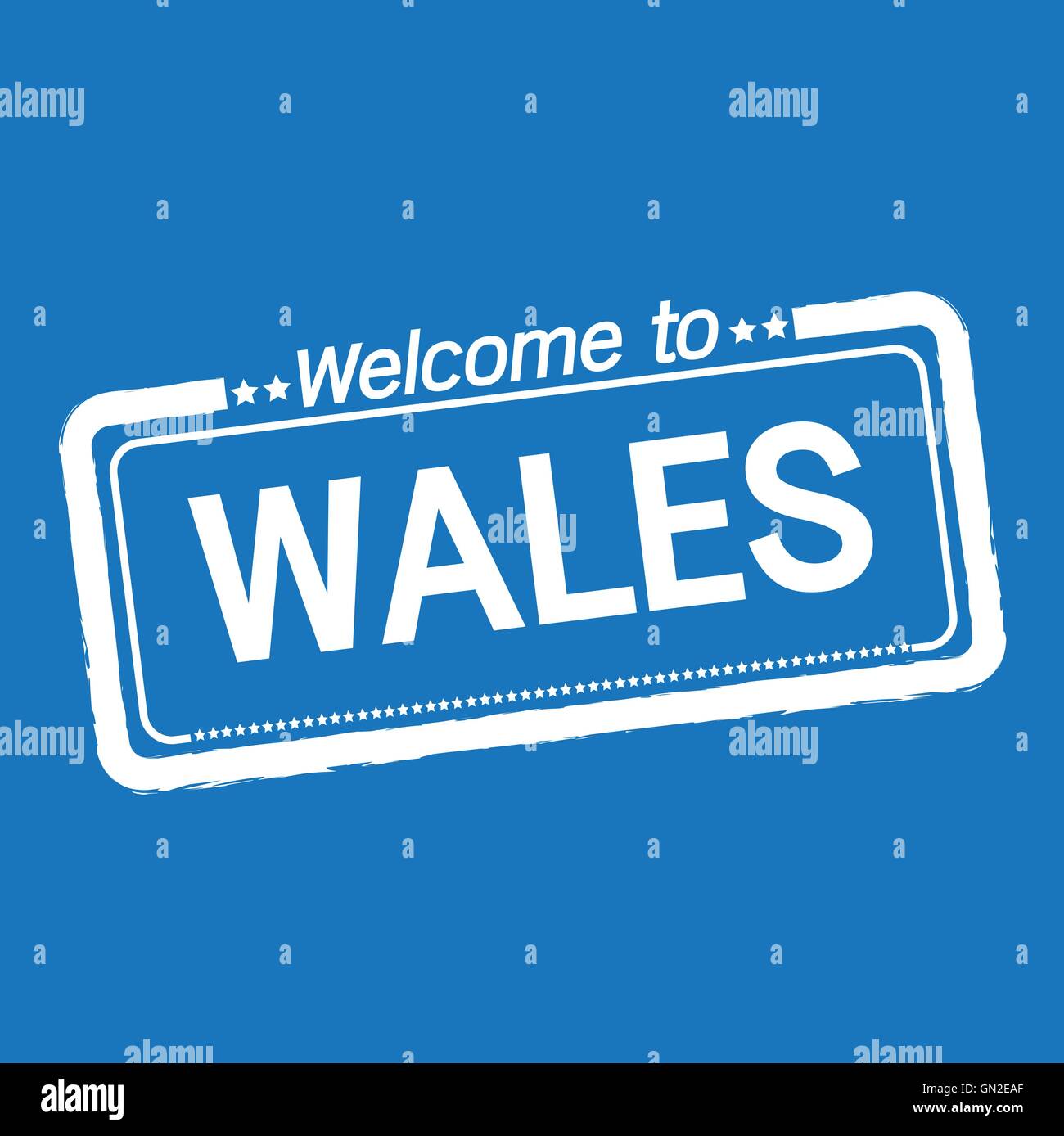 Welcome to wales sign Stock Vector Images - Alamy
